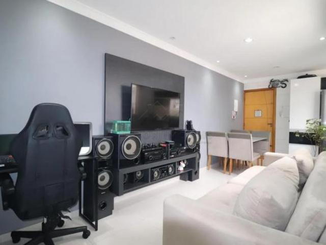 Cobertura à venda com 100m², 2 quartos e 1 vaga Jardim Ana Maria, Santo André