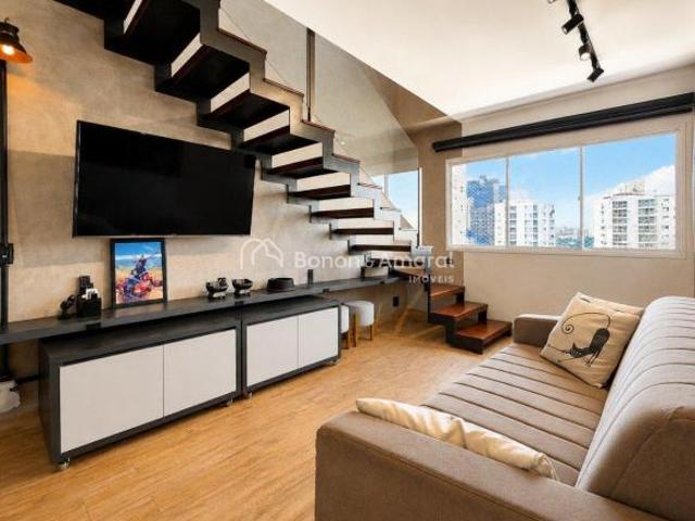 Cobertura à venda com 140 m² e 2 quartos, Mansões Santo Antônio, Campinas