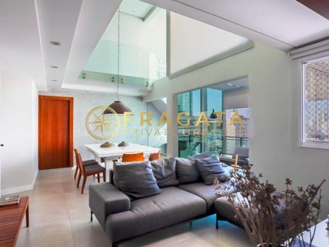 Cobertura à venda com 200 m² 4 quartos sendo 1 suíte e 3 vagas Vila Romana/SP