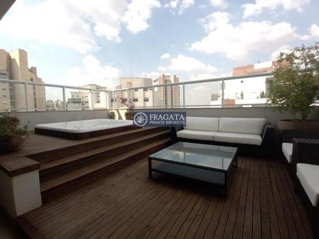 Cobertura à venda com 296m² 4 suítes e 4 vagas Alto da Lapa/SP