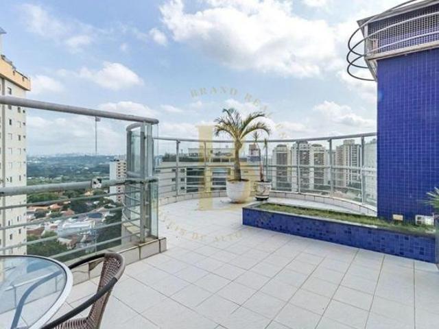 Cobertura á venda com 320 m², 3 quartos e 4 vagas no Alto de Pinheiros