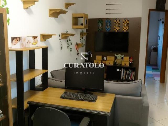 Cobertura à venda com 90 m², 2 quartos e 1 vaga em Utinga, Santo André