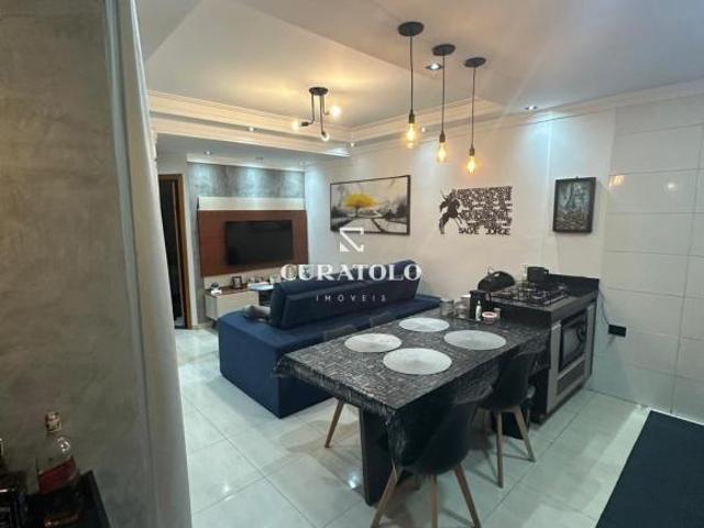 Cobertura à venda com 92 m², 2 quartos, varanda gourmet e 2 vagas, Vila Floresta, Santo André
