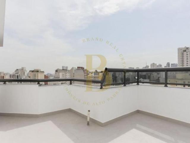 Cobertura á venda de 110 m², com 2 suítes e 3 vagas no Jardim Paulista