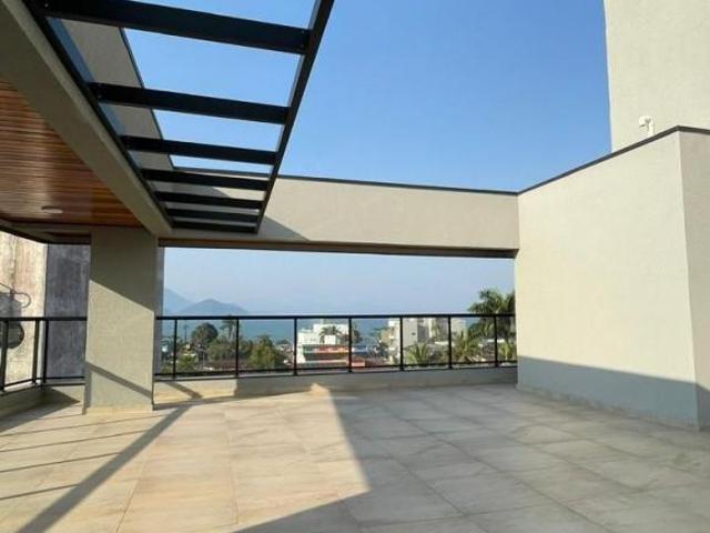 Cobertura à venda em Ubatuba SP, bairro Itaguá: 2 quartos, 2 suítes, 1 sala, 3 banheiros, 1 vaga, 82