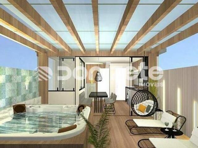 Cobertura à venda em Jardim Bela Vista, Santo André – 2 quartos, varanda e churrasqueira