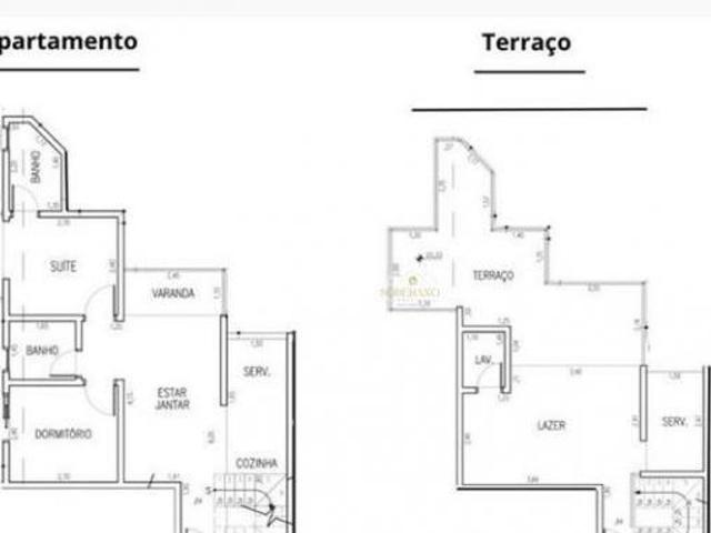 Cobertura à Venda em Jardim Ipanema, Santo André – 2 Quartos + 1 Suíte