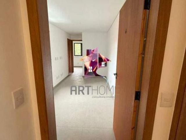 Cobertura à venda em Santo André Parque Erasmo Assunção — 2 dorms, porcelanato, 1 vaga