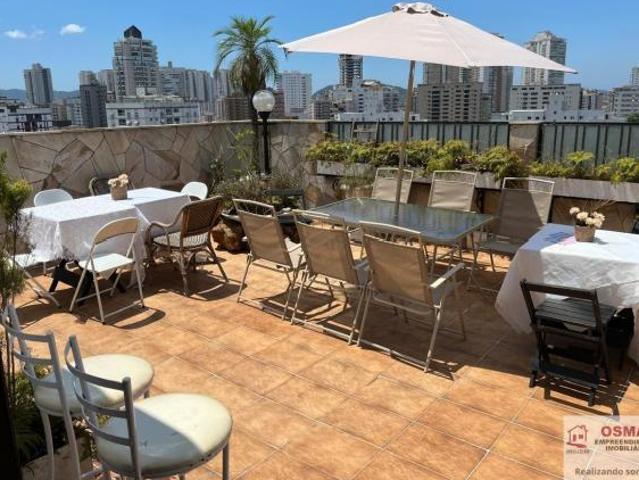 Cobertura à Venda na Ponta da Praia | 4 Dorms | Santos/SP