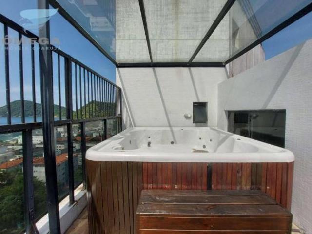 Cobertura à venda no Tombo no Guarujá Omega Imóveis