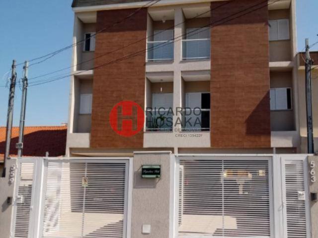 Cobertura a venda no Vila Camilópolis Santo André 2 Dorms