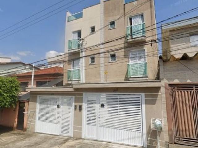 Cobertura a venda no Vila Junqueira Santo Andre 2 Dorms
