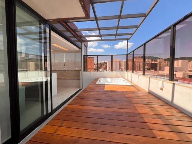 COBERTURA À VENDA NO BAIRRO CASTELO, 3 QUARTOS, 3 VAGAS, LAZER, PORTEIRO, PRÉDIO ELEVADOR, 181M²