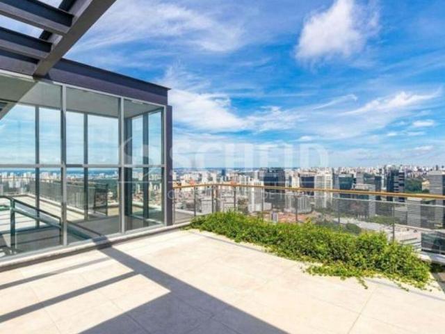 Cobertura a venda no Brooklin com 363 m² 4 quartos sendo 4 suítes, 5 vagas