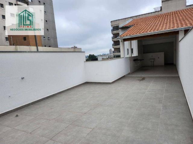 Cobertura a venda no Campestre Santo André 3 Dorms