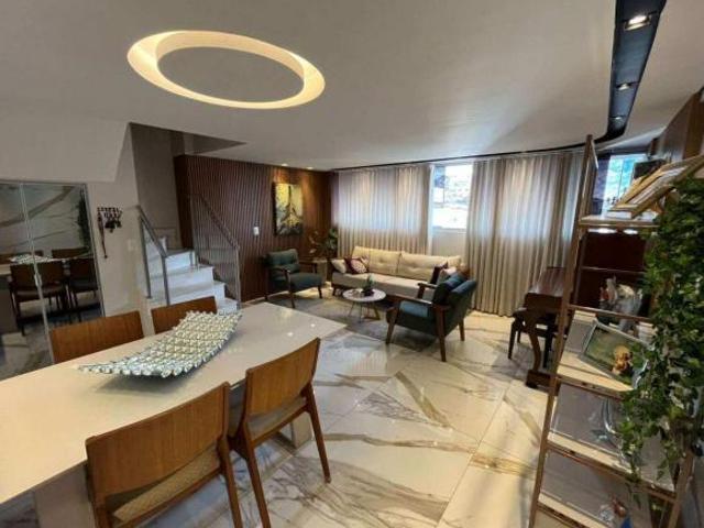 Cobertura à venda, no Edificio Piazza Di San Pietro em Belo Horizonte, Buritis, com 3 quartos, 210 m