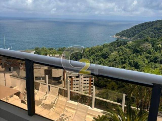 Cobertura á venda Sorocotuba Guarujá Enseada 4 suítes, 3 vagas de garagem