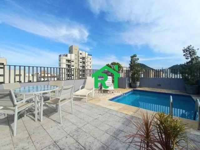 Cobertura à beira mar com 4 Dormitórios, 2 Suítes, 1 vaga Enseada Guarujá/SP