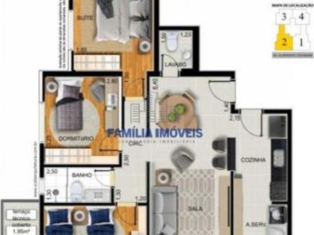 Cobertura Apartamento à venda Santos/SP Embaré Vista Mar Ilha de Malta