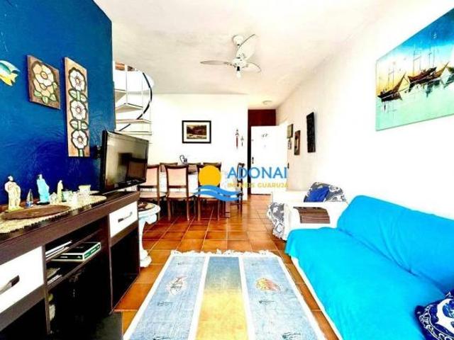 Cobertura beira mar com varanda gourmet — Enseada — Guarujá