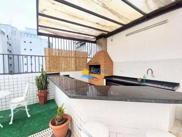 Cobertura beira mar com lazer — Pitangueiras — Guarujá