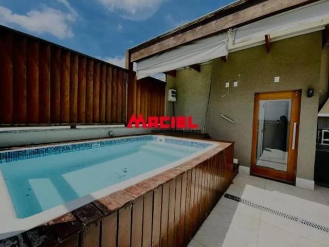 Cobertura dos sonhos com terraço gourmet e piscina privativa em Taubaté!