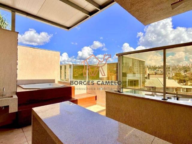 Cobertura de 110 m² na Doutor Helvécio Arantes Luxemburgo Belo Horizonte MG, aluguel por R$ 5.500/mês