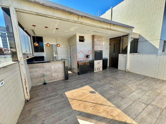 Cobertura de 140 m² na Elson Nunes de Souza Castelo Belo Horizonte MG, aluguel por R$ 5.200/mês