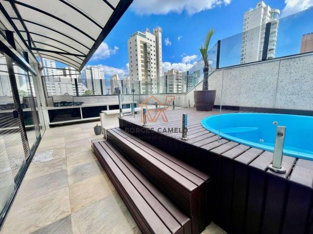 Cobertura de 157 m² na Desembargador Jorge Fontana Belvedere Belo Horizonte MG, aluguel por R$ 8.300/mês