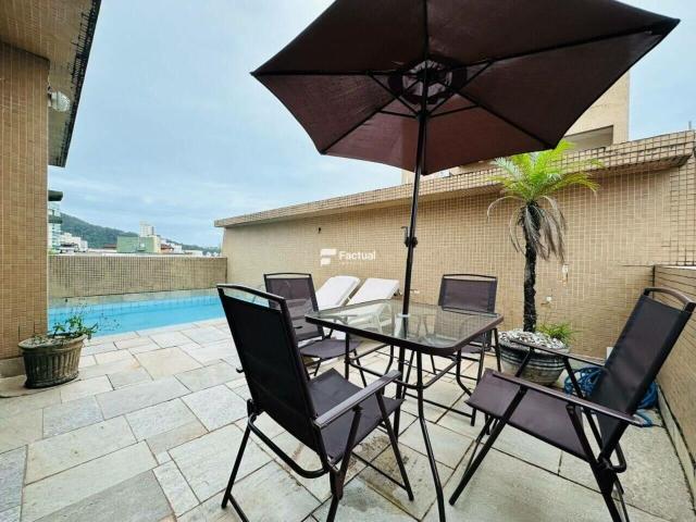 Cobertura de 166 m² Enseada Guarujá, aluguel por R$ 5.000/mês