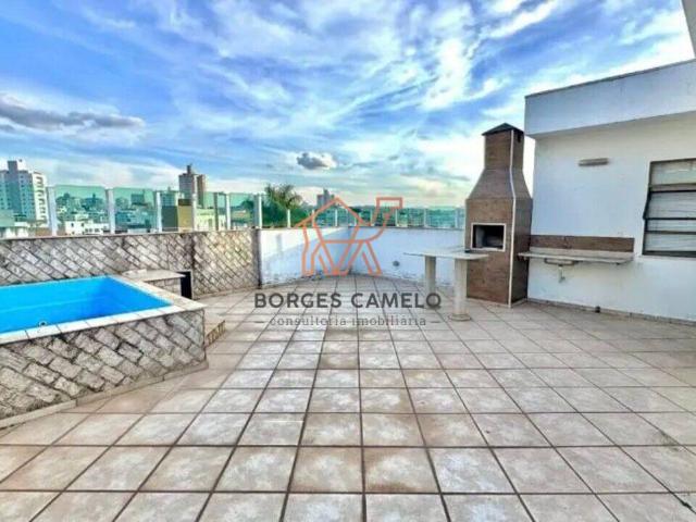 Cobertura de 186 m² na Romualdo Lopes Cançado Castelo Belo Horizonte MG, aluguel por R$ 5.000/mês