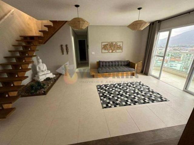 Cobertura de 197m², com 3 suites à venda por R$ 2.200.000 Centro Caraguatatuba/SP