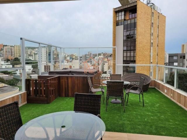 Cobertura de 216 m² na Pium I Anchieta Belo Horizonte MG, à venda por R$ 2.000.000 ou aluguel por R$ 9.500/mês