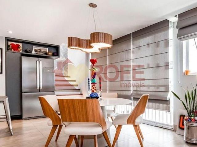 Cobertura de 220m2, 2 Dorms, sendo 2 Suites, piscina privativa, Lazer Completo, Vila Nova Conceição