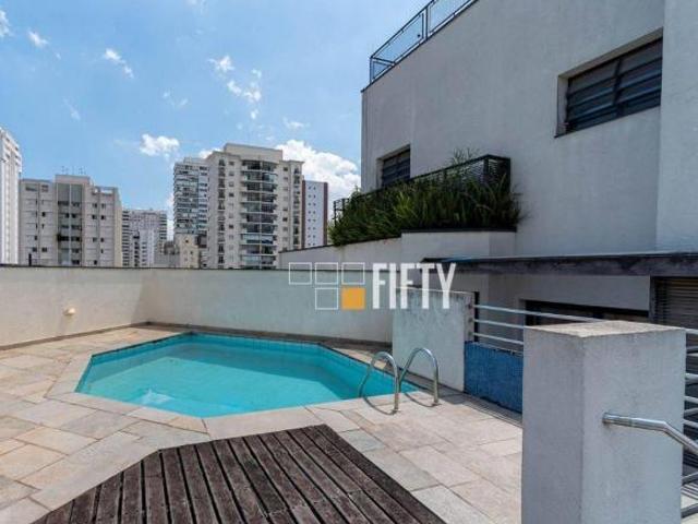 Cobertura de 354m² com Terraço e Piscina Privativa e 4 Vagas à Venda no Brooklin