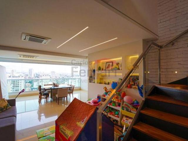 Cobertura de Alto Padrao Santa Terezinha, 3 suítes e 3 vagas / Varanda Gourmet e Piscina Privativa