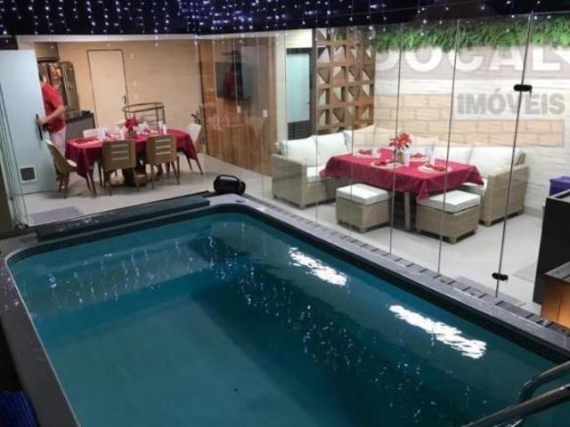 Cobertura de luxo à venda no Jardim Maria Rosa em Taboão da Serra SP: 3 quartos, 1 suite, 2 salas, 3