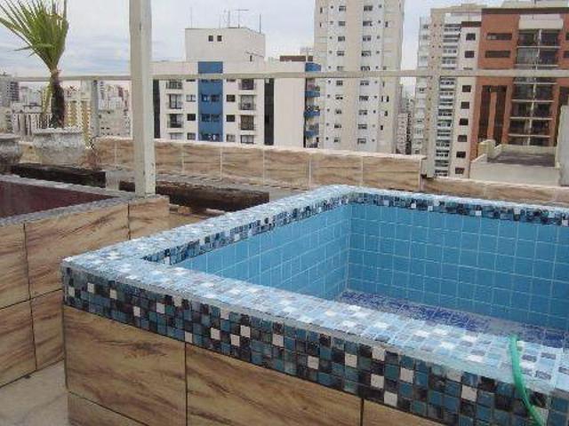 Cobertura de luxo à venda em São Paulo SP, bairro Saúde: 3 quartos, 1 suíte, 1 sala, 3 banheiros, 1