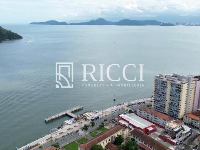 Cobertura de Luxo com 4 Quartos na Ponta da Praia | Santos