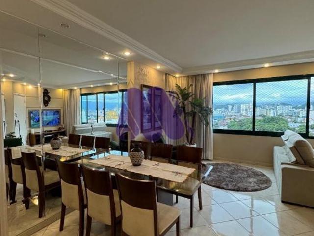 Cobertura de luxo com 4 quartos e 312m² no Embaré, Santos SP Imperdível!