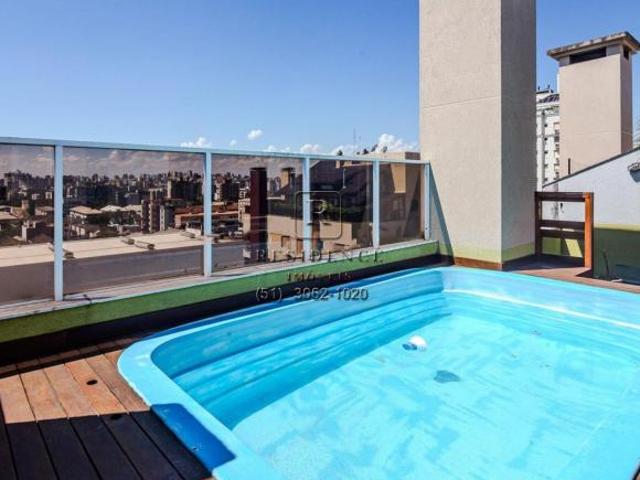 Cobertura de Luxo com Vista Deslumbrante para Venda ou Locação em Menino Deus Porto Alegre RS: 3 Q