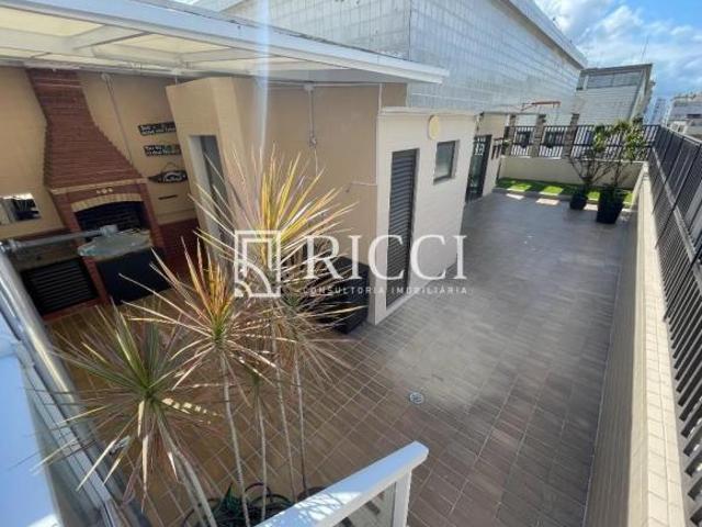 Cobertura de Luxo na Ponta da Praia: 3 quartos, 1 suíte, 3 salas, 5 banheiros, 2 vagas, 294m² Sant