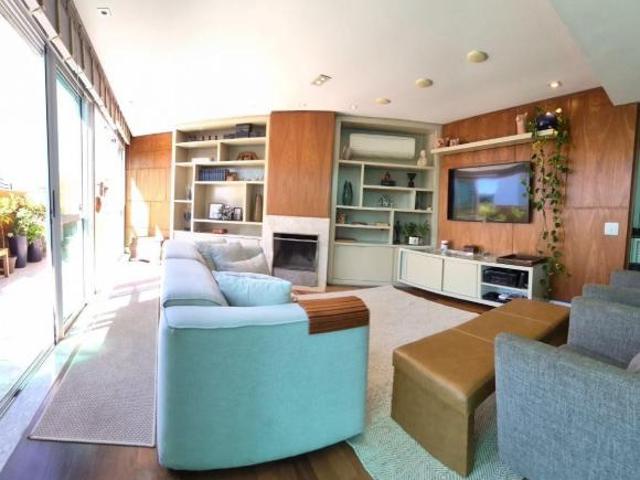 Cobertura Duplex muito ensolarada com 3 dormitórios à venda, 157 m² por R$ 1.490.000 Ecoville Cu