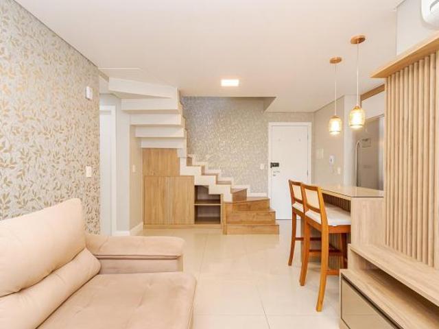 Cobertura duplex Mobiliada e decorada Santa Fe