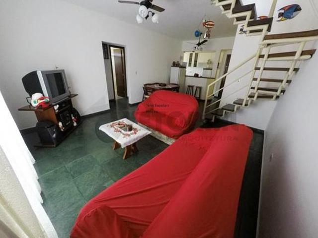 Cobertura duplex mobiliada para ou locação no bairro Indaiá Caraguatatuba a 500 metros do mar com