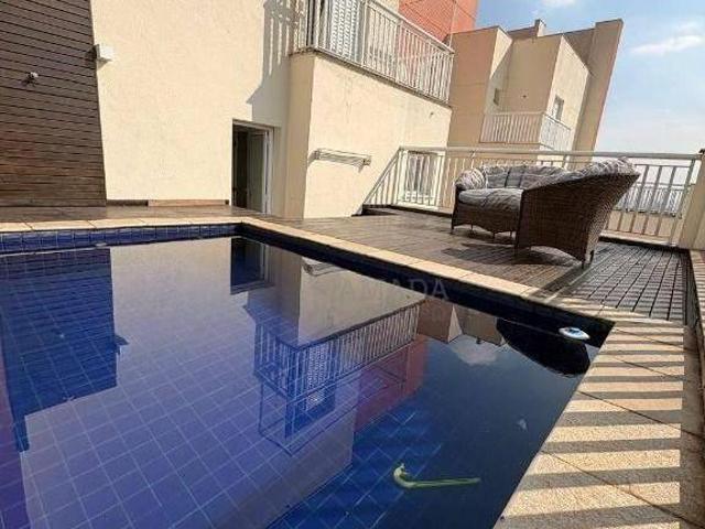 Cobertura Duplex Mobiliado, com Piscina, 4 quartos sendo 2 Suítes, Varanda Gourmet, 3 vagas à venda