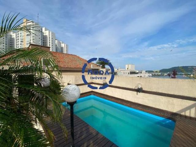 Cobertura Duplex na Ponta da Praia com Piscina Privativa 3 quartos sendo 1 suíte 2 vagas