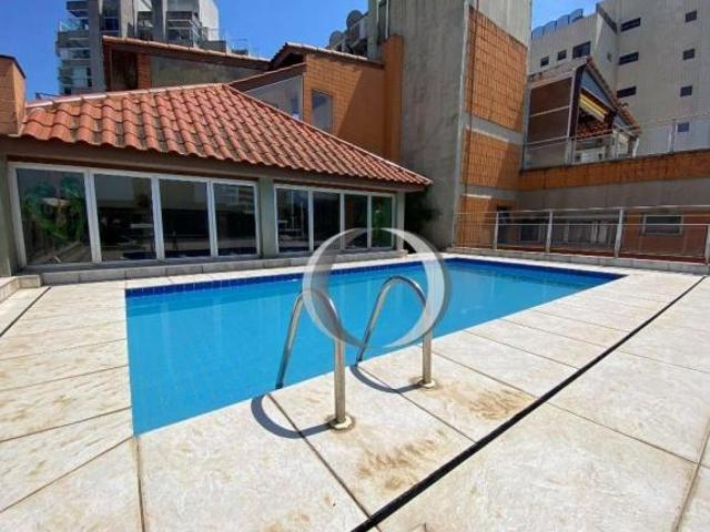Cobertura Duplex na praia da Enseada, com 3 quartos sendo 1 suíte