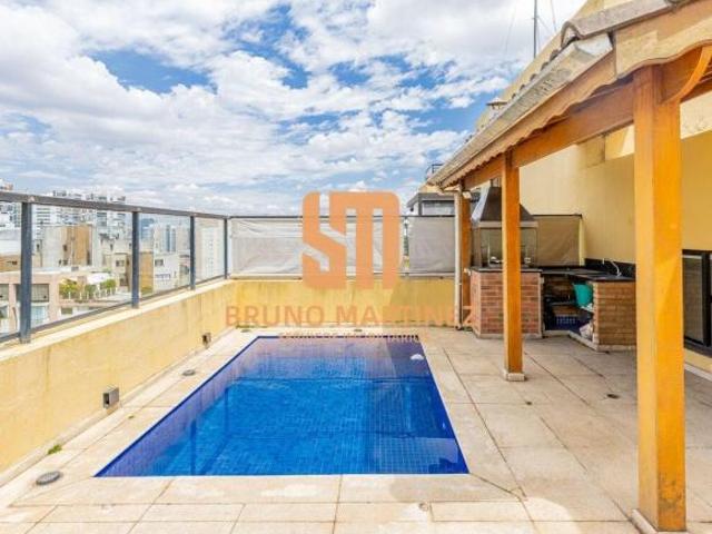 Cobertura Duplex no Brooklin | Piscina Privativa | 3 Vagas |São Paulo|SP