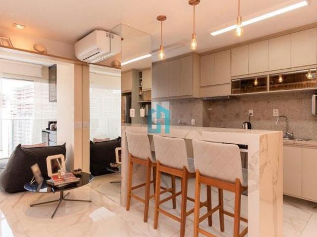 Cobertura duplex no Brooklin 2 dormitórios e área privativa exclusiva